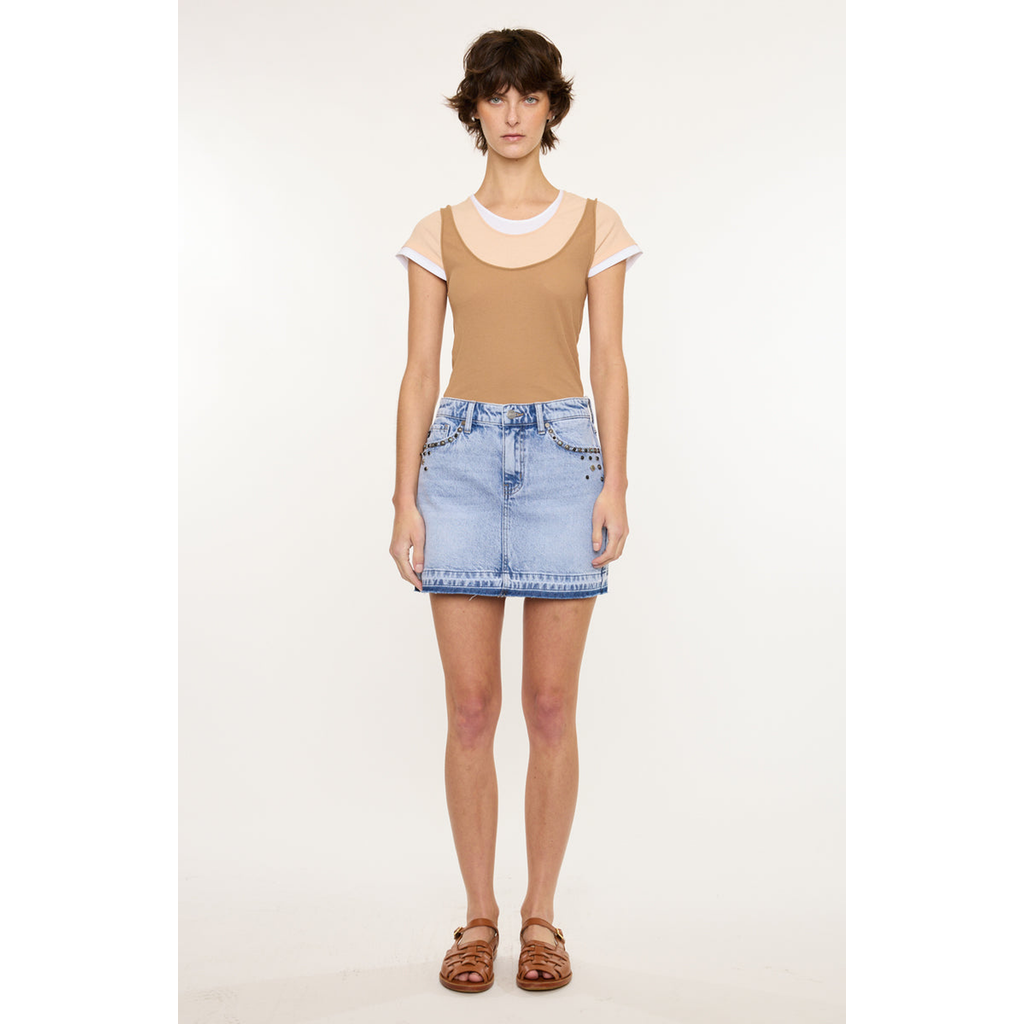 COACH OUTLET emily shoulder bag in signature regenerative cotton denim